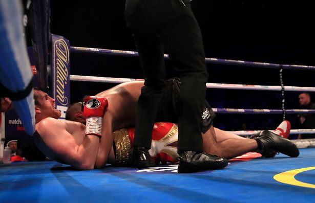 British boxer disqualified for biting opponent four times during fight ...
