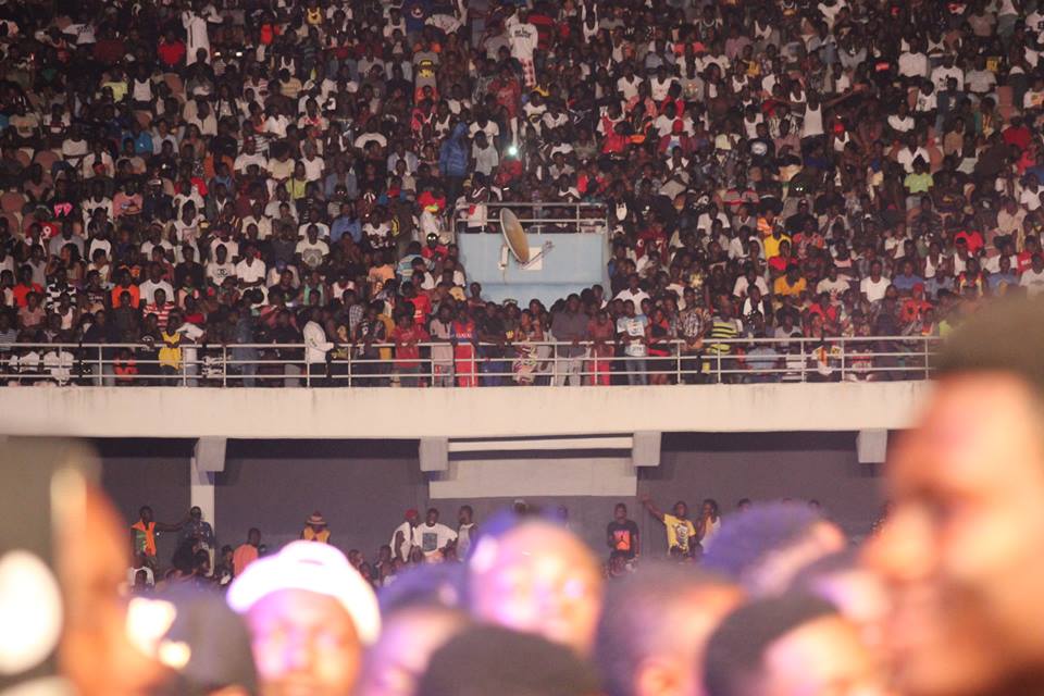 Some 40,000 music lovers show up for S-Concert at Accra Sports Stadium ...