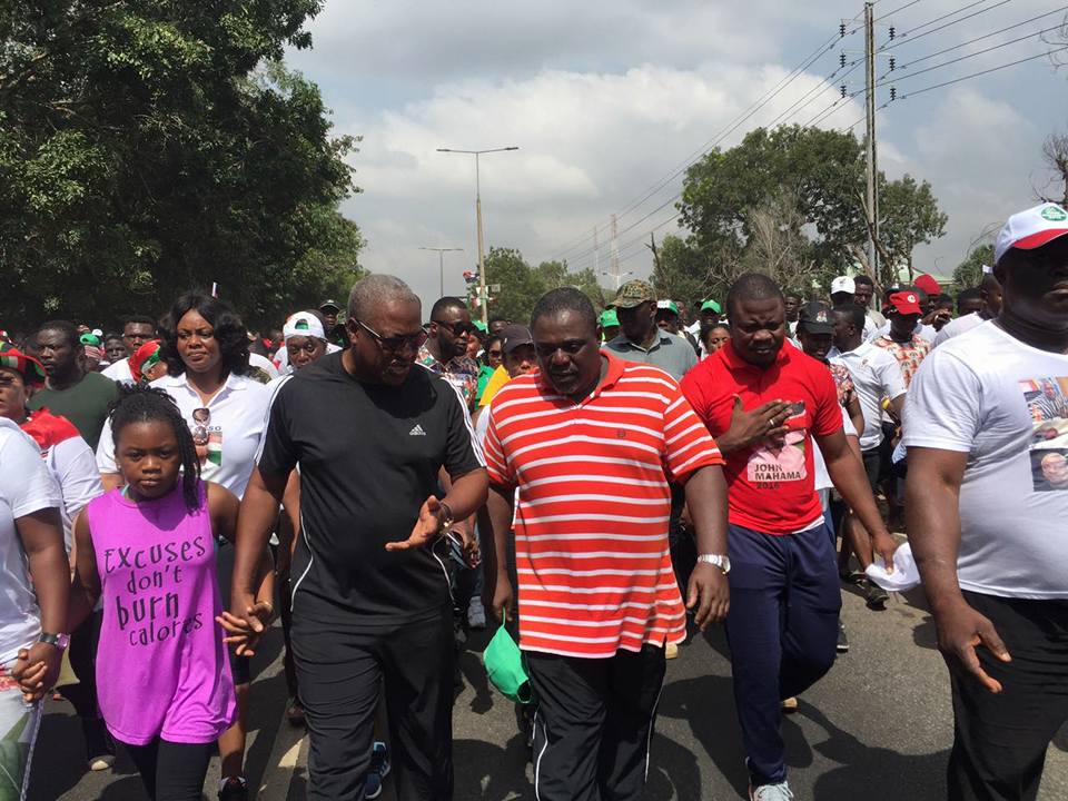 Asantehemaa 'stops' Mahama's health walk in Kumasi - Prime News Ghana