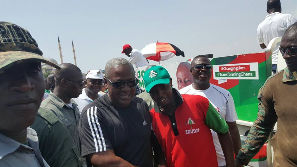 Was President Mahama part of NDC marchers who got involved in skirmish ...