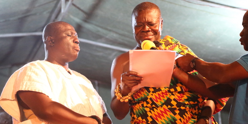 We support Akufo-Addo fully; He's one of us - Akwamu Traditional ...