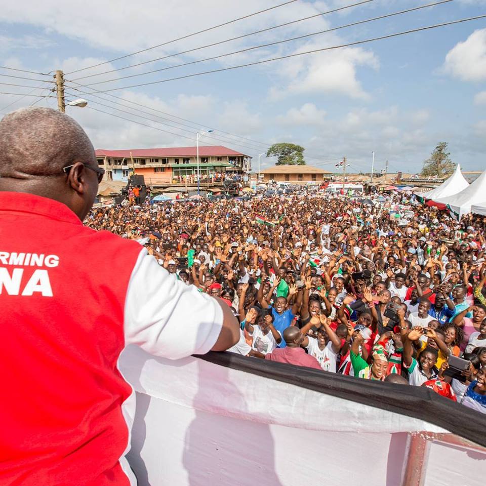 Mahama pledges to build plant for Osudoku Area over NDC loyalty - Prime ...