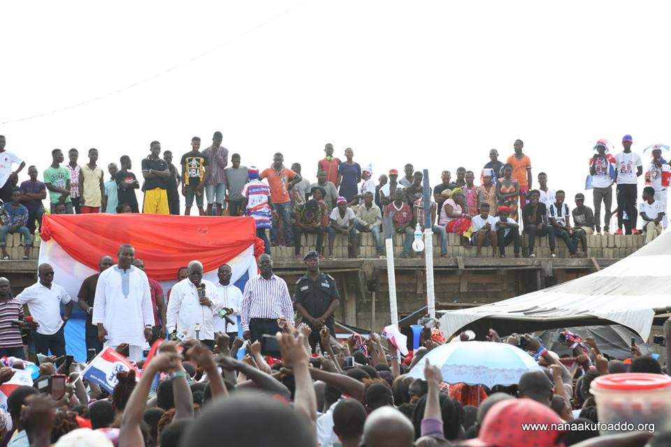 The NDC & NPP would split points if crowds alone determined election ...