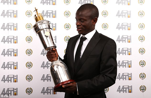 N'golo Kante crowned PFA Player of the Year - Prime News Ghana