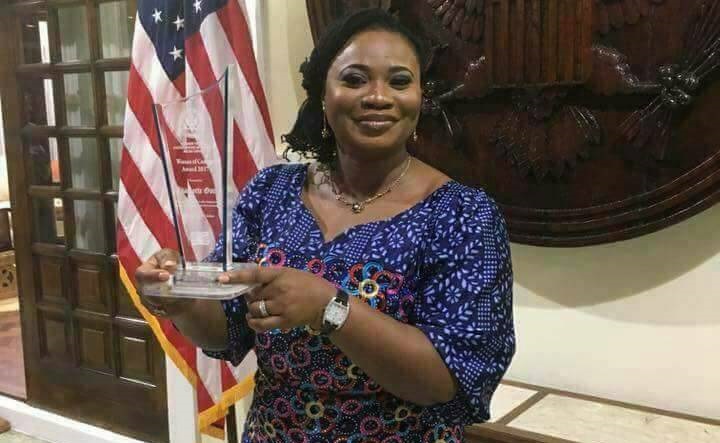 EC boss awarded Woman of Courage by US gov't - Prime News Ghana