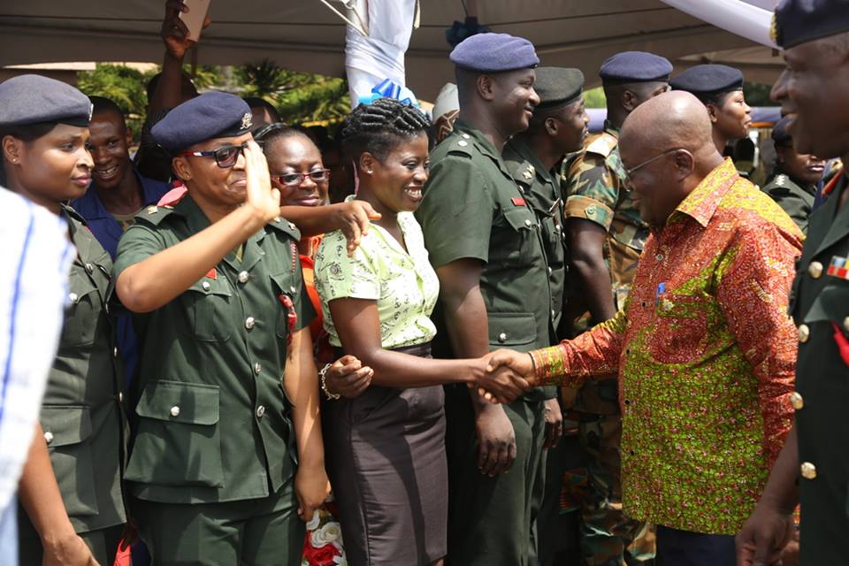 SEE: What Prez Akufo-Addo did for soldiers at Burma Camp that's got ...