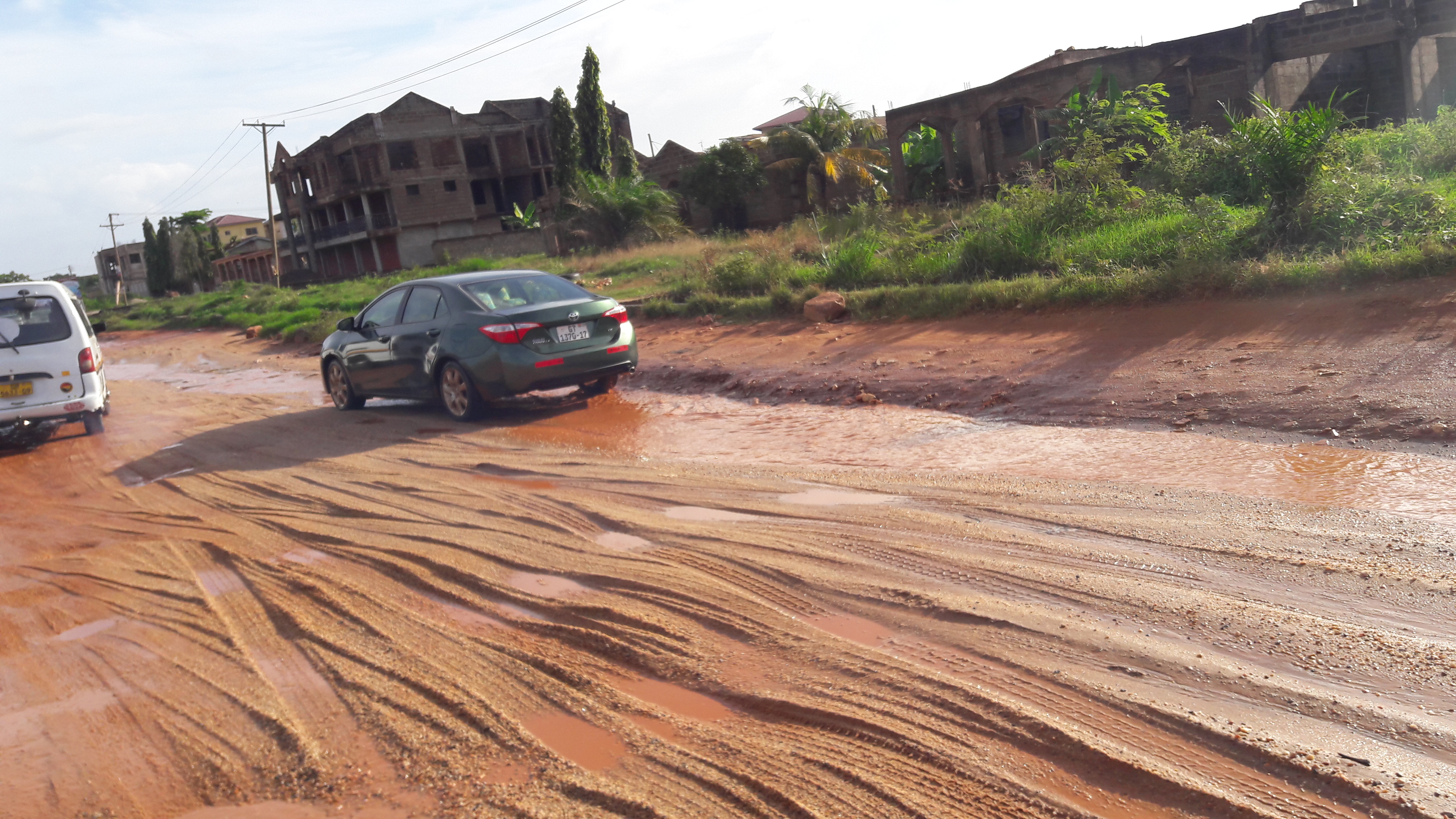 Lashibi-Ashaiman road project to be abandoned for a long time to come ...