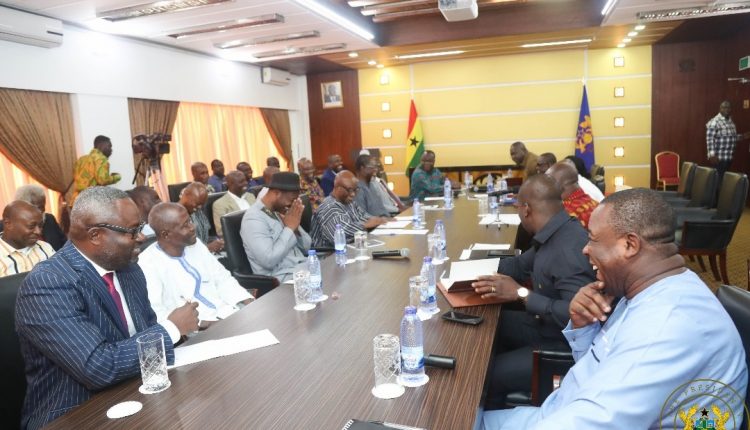 PHOTOS: Nana Addo meets leaders of all political parties in Ghana ...