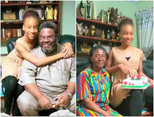 Photos: Pete Edochie's wife Finally Seen online with granddaughter ...