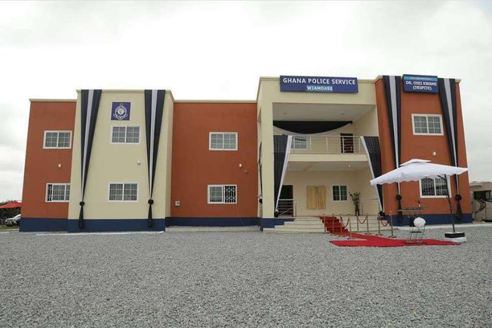Osei Kwame Despite builds ultra-modern police station in his hometown ...