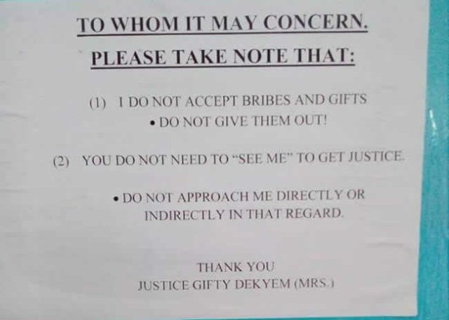 'I do not accept bribes': Judge issues strong warning to public - Prime ...
