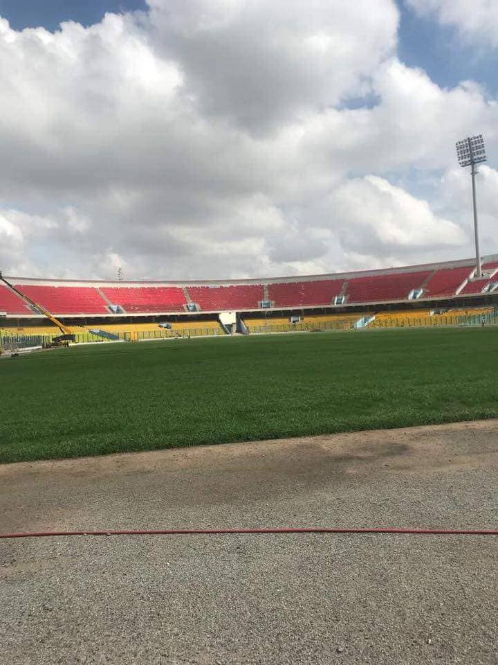 Accra Sports Stadium pitch ready for AWCON 2018 - Prime News Ghana