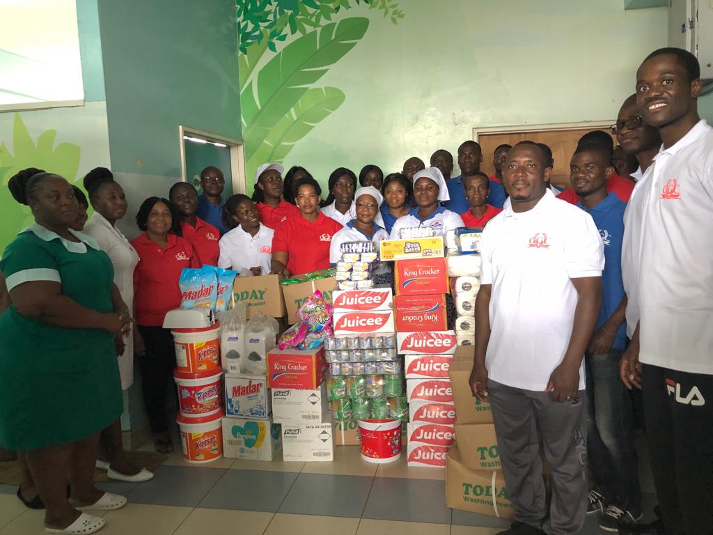 Photos : North Kaneshie Assemblies of God donates to Korle-bu Teaching ...