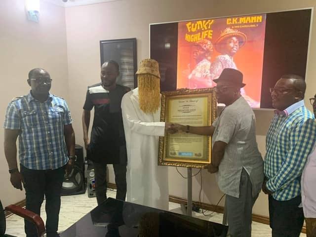 Anas honoured by MUSIGA - Prime News Ghana