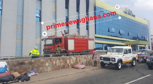 Videos/Photos: How Fire Service personnel battled with fire at GRA ...