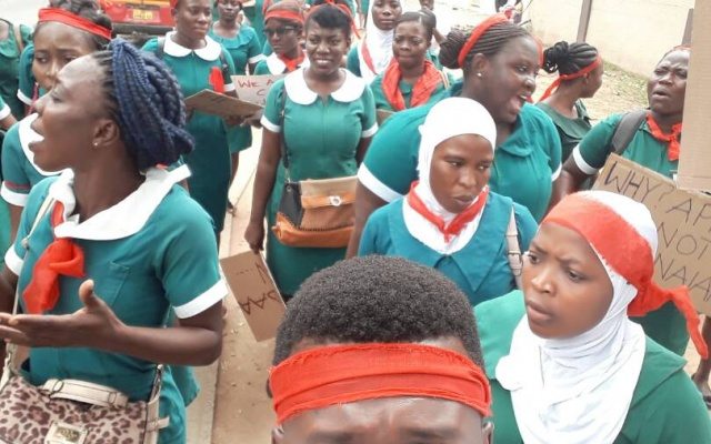 MOH picketing : 6 unemployed nurses arrested - Prime News Ghana