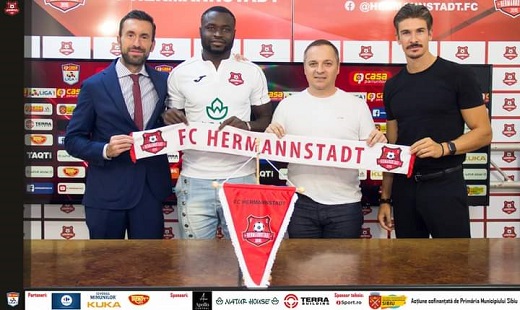 Bright Addae joins Romanian club FC Hermannstadt - Prime News Ghana