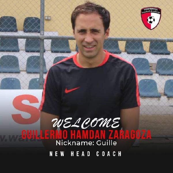 Guillermo Hamdan Zaragoza named new WAFA head coach - Prime News Ghana
