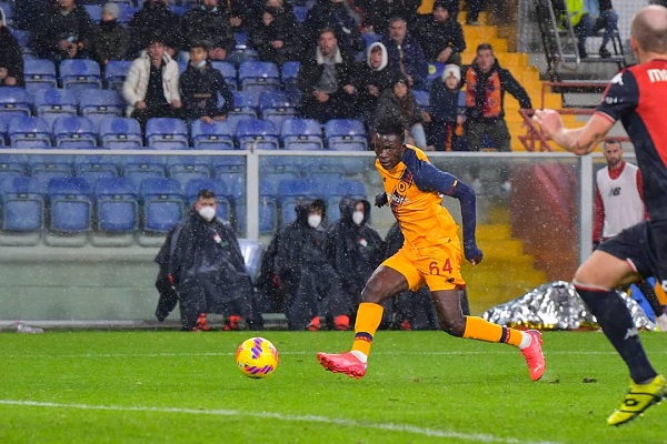 AS Roma forward Felix Afena-Gyan tests positive for Covid-19 - Prime ...