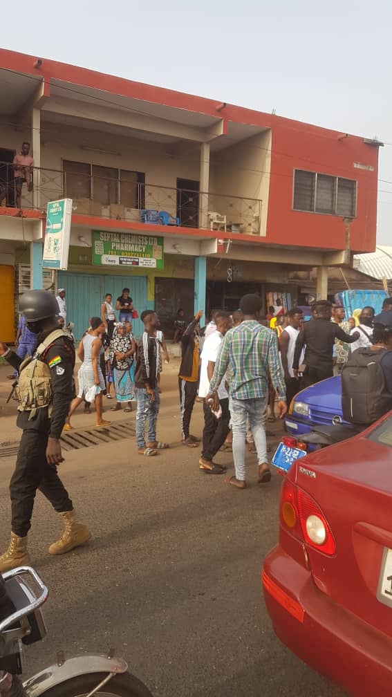 Scores of Ghanaians stranded as commercial drivers begin strike (Video ...