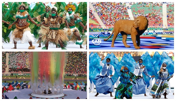 Photos+videos: Colourful scenes from AFCON 2021 opening ceremony ...