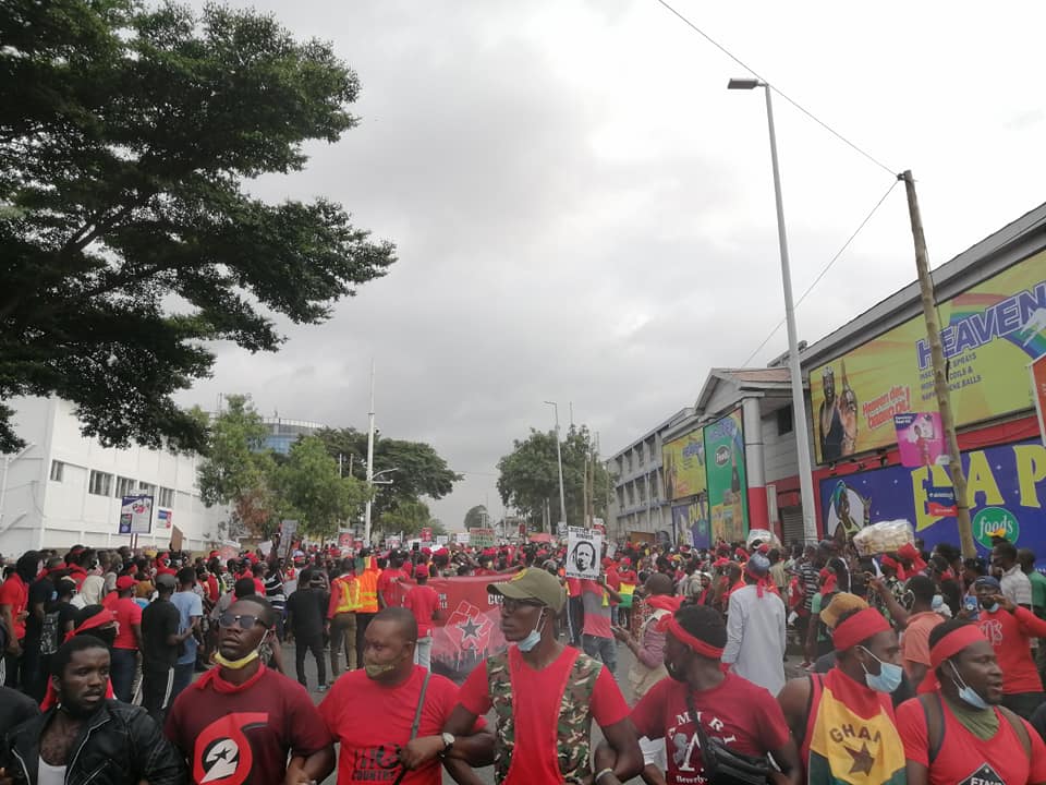 Photos: Thousands of Ghanaians join #FixTheCountry protest - Prime News ...
