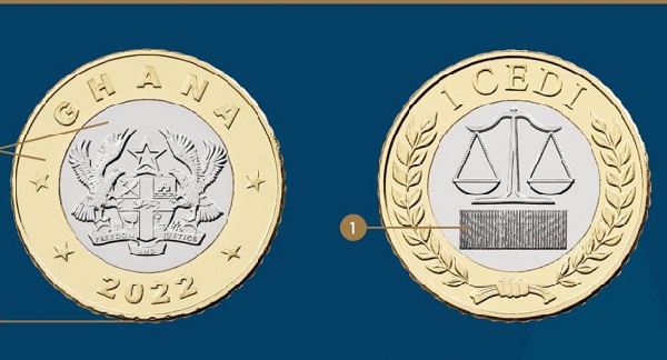 Bank of Ghana to begin circulation of upgraded GHC1 coin today - Prime ...