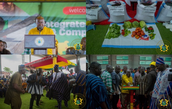 Akufo-Addo commissions Integrated Recycling, Compost Plant in Damongo ...
