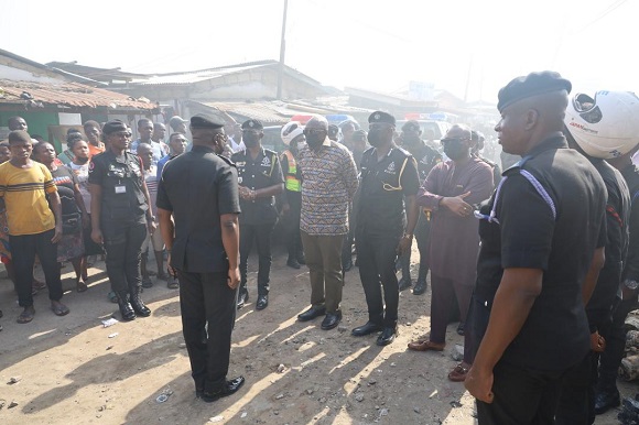 Interior Minister commiserates with victims of Kantamanto fire - Prime ...
