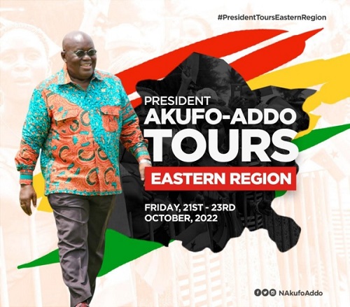 Akufo-Addo begins 3-day tour of Eastern Region - Prime News Ghana