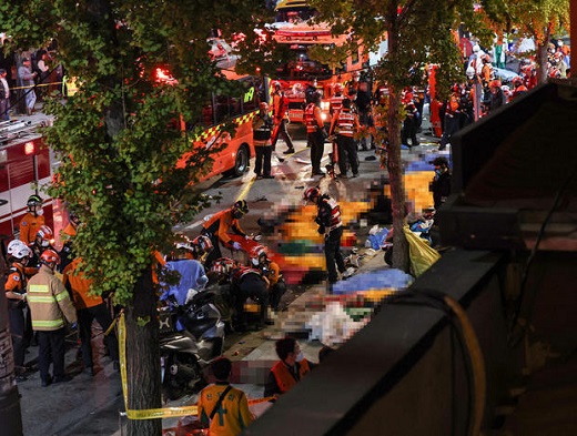 At least 151 dead, 82 injured in stampede during Halloween festivities ... At least 151 dead, 82 injured in stampede during Halloween festivities ...