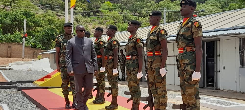 Defense Minister commissions housing units for 155 Armoured Regiment in ...