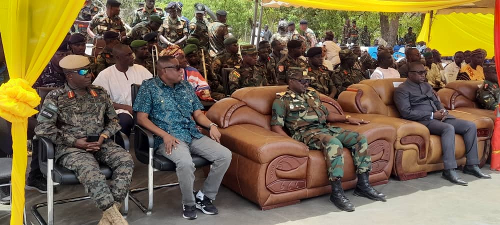 Defense Minister commissions housing units for 155 Armoured Regiment in ...