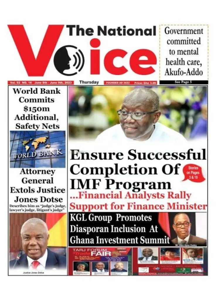 Newspaper headlines: Thursday, June 8, 2023 - Prime News Ghana