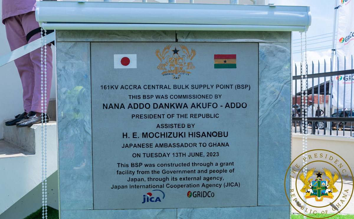 Akufo-Addo commissions 161-kilovolt GRIDCo, ECG Bulk Power Supply Point ... Akufo-Addo commissions 161-kilovolt GRIDCo, ECG Bulk Power Supply Point ...