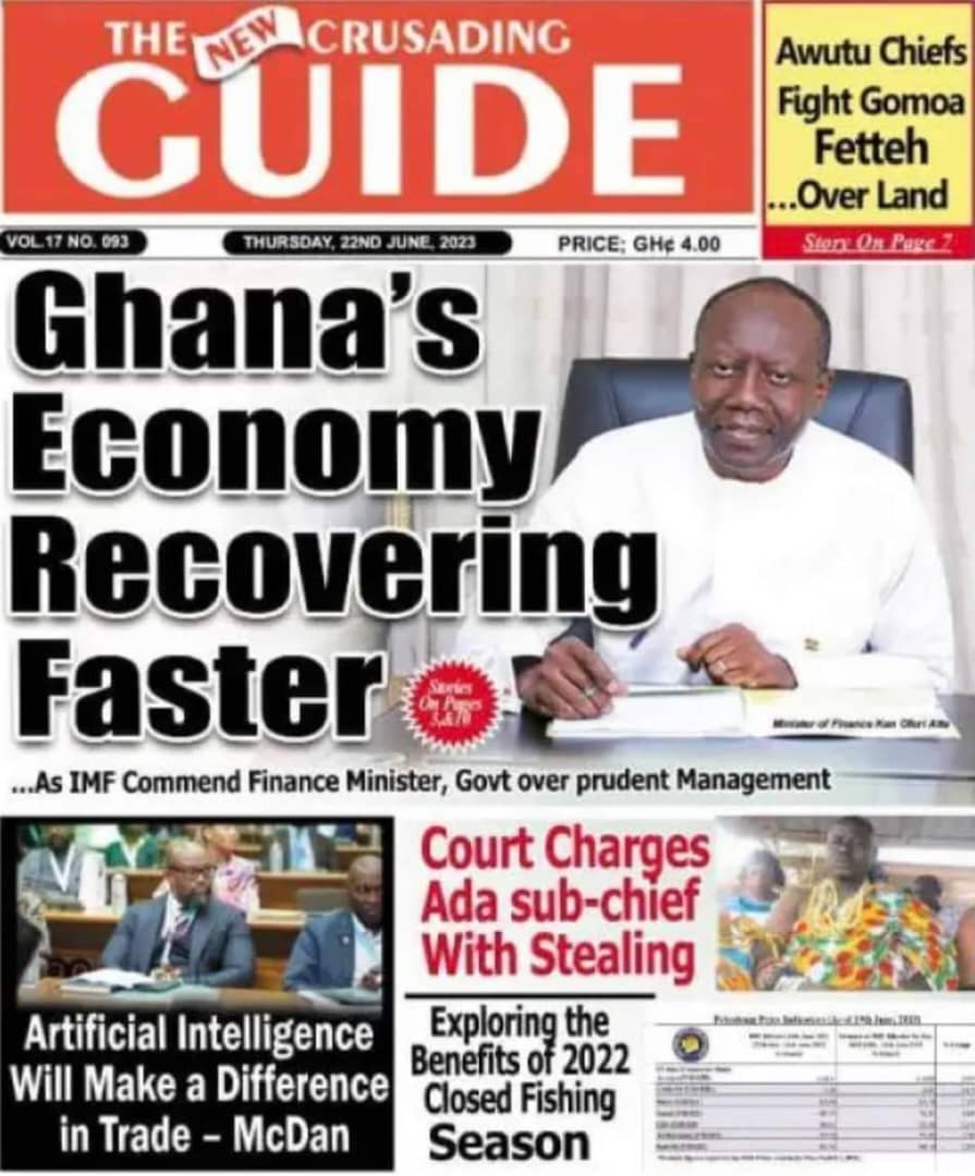 Newspaper headlines: Thursday, June 22, 2023 - Prime News Ghana