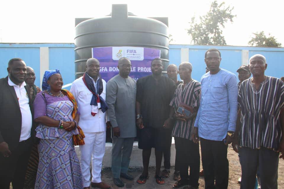 Kurt Okraku commissions borehole facility at Kpando Park - Prime News Ghana