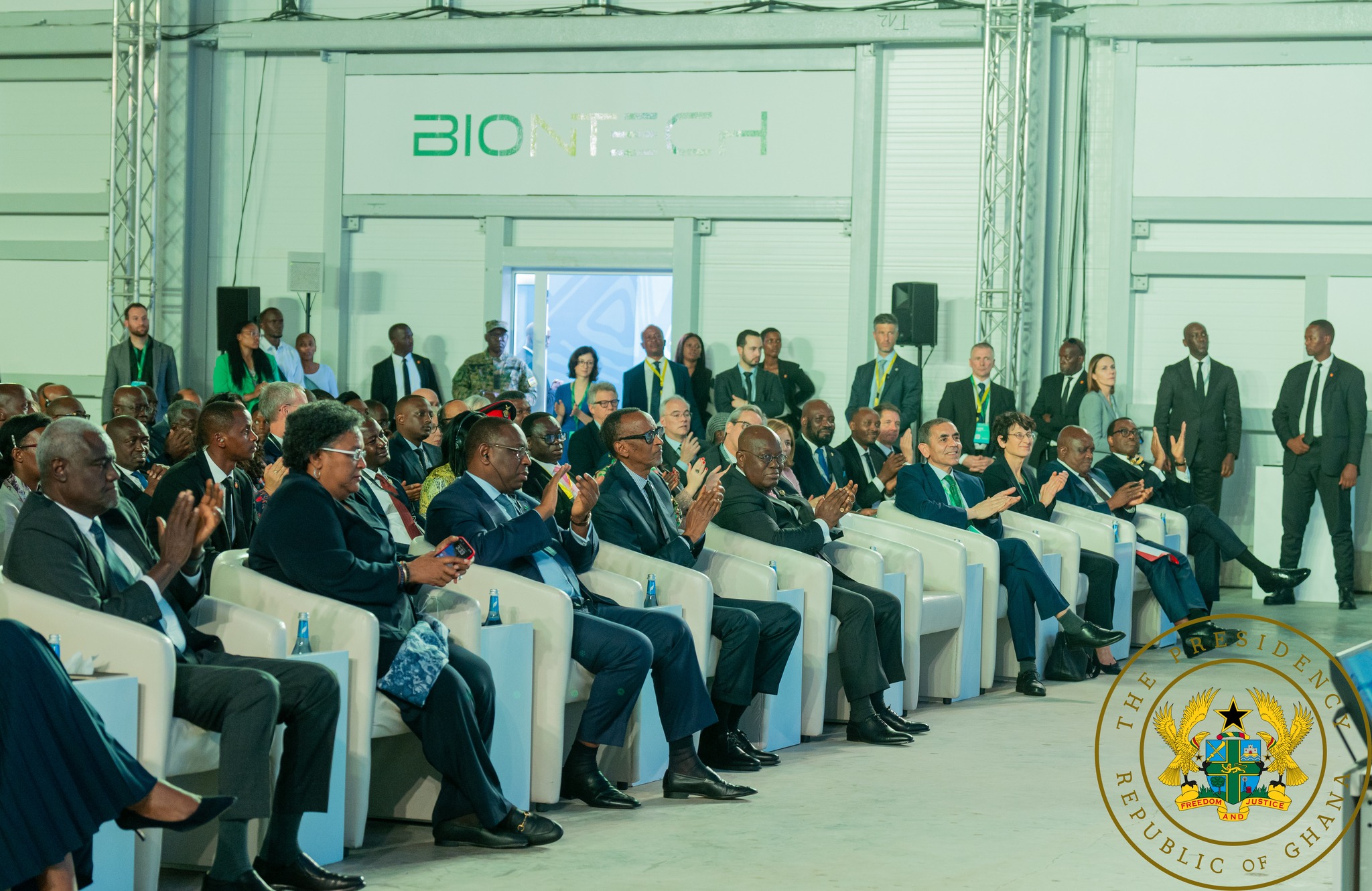 Akufo-Addo attends inauguration of BioNTech vaccine manufacturing site ...