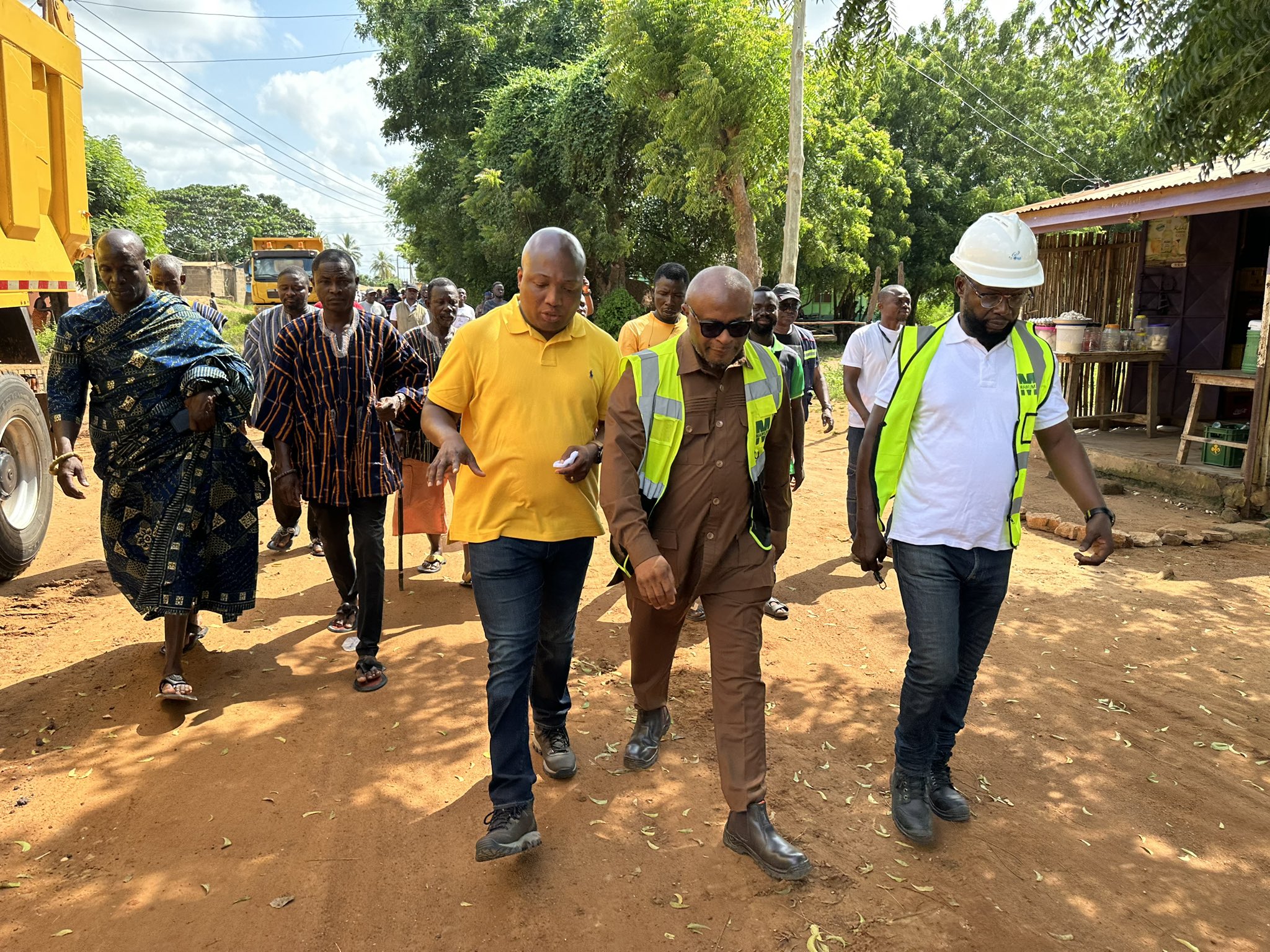 Ablakwa breaks ground for construction of Aveyime-Agbetikpo-Tokpo road ...
