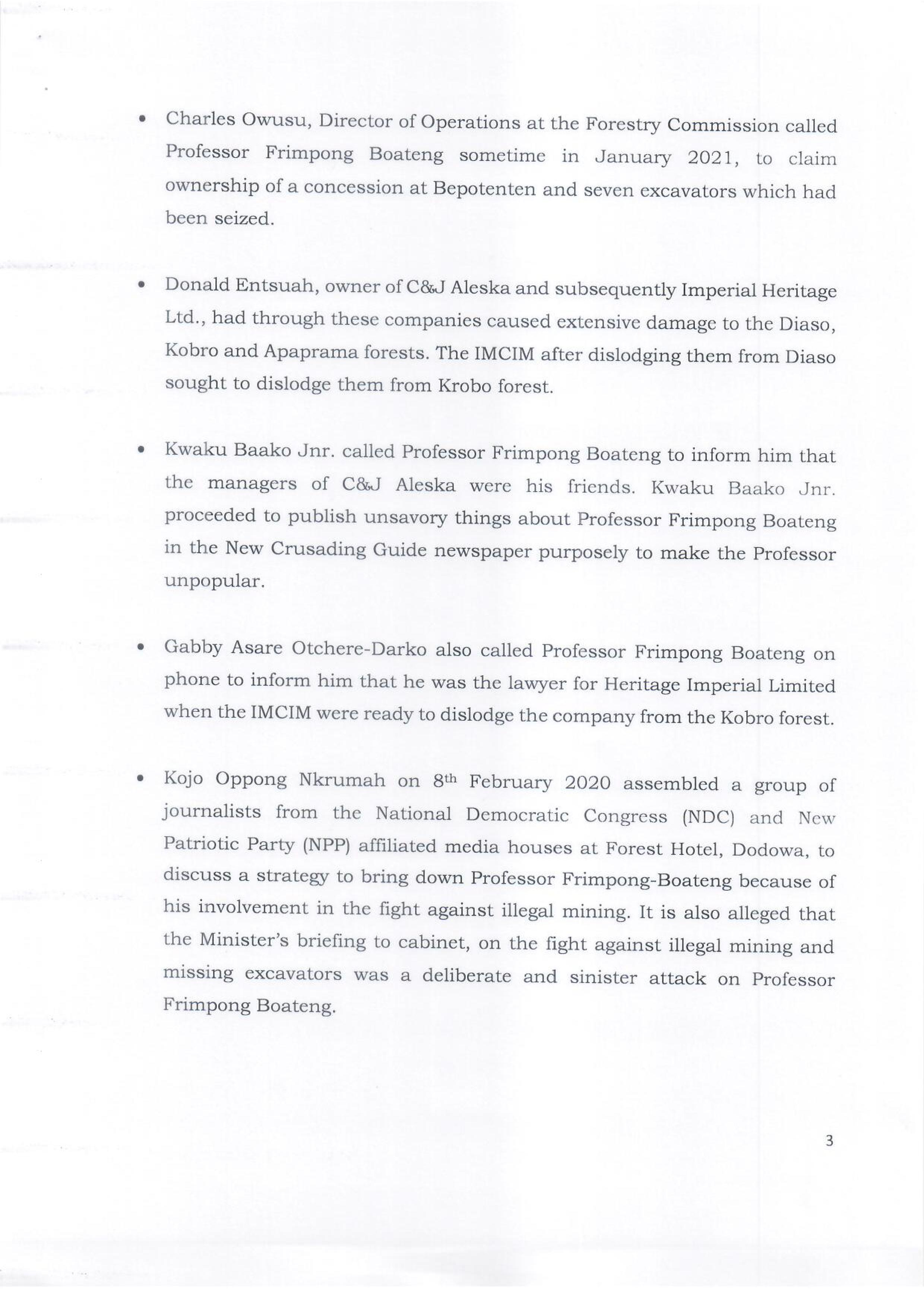 Frimpong-Boateng’s galamsey report: Document empty, lacks evidence - AG ...