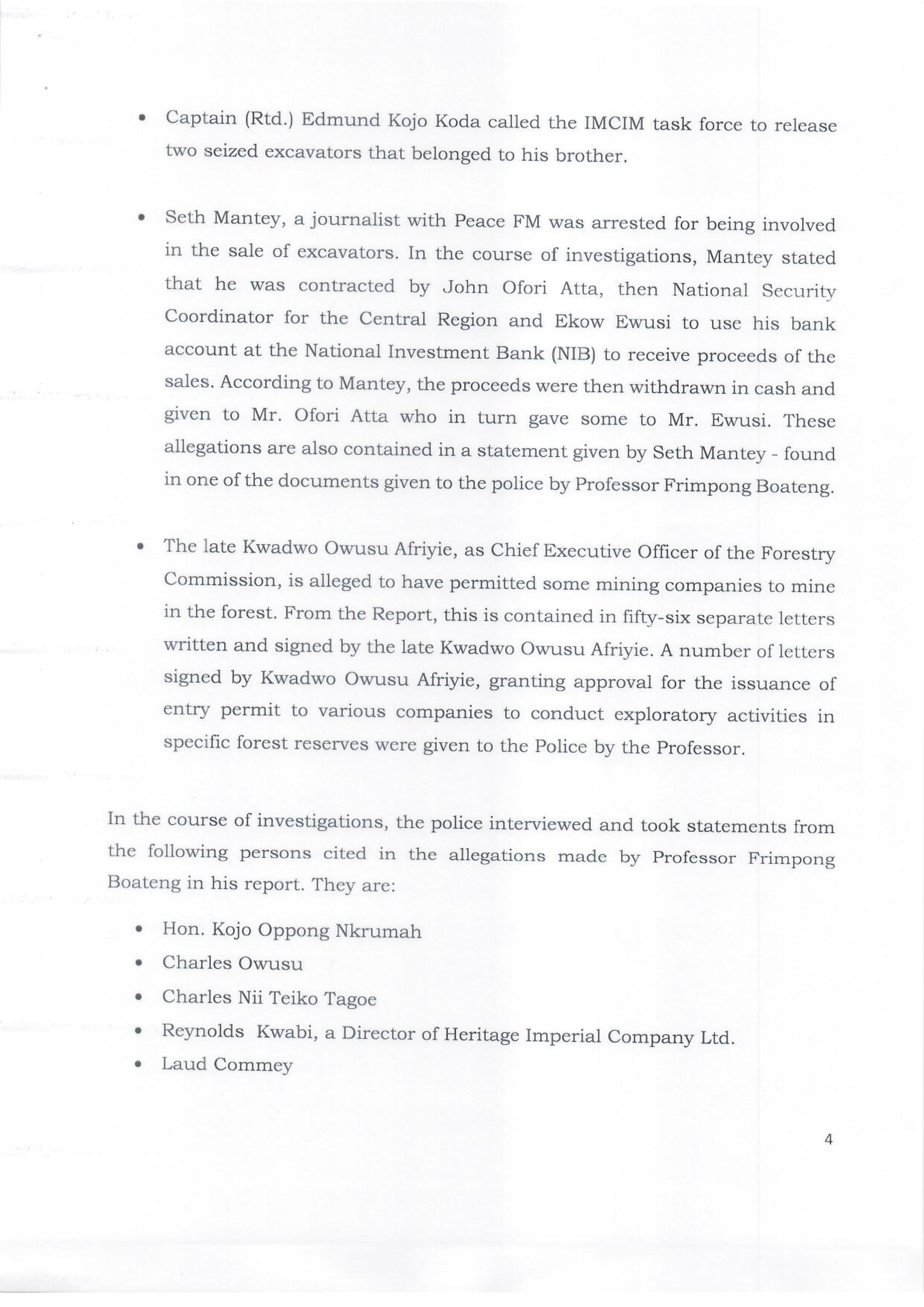 Frimpong-Boateng’s galamsey report: Document empty, lacks evidence - AG ...