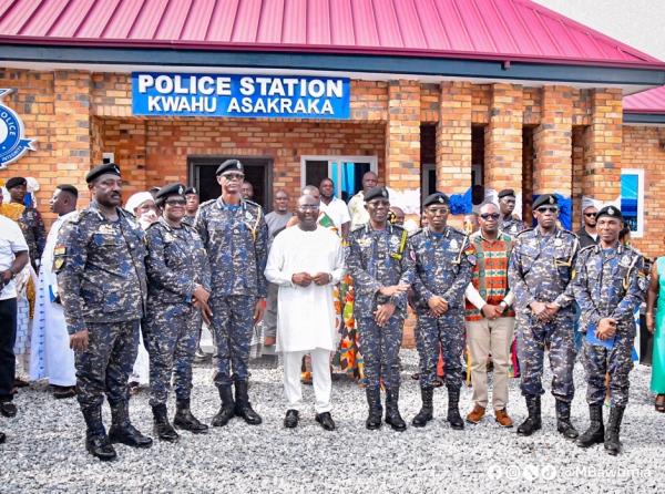 Bawumia commissions Asakraka police station - Prime News Ghana