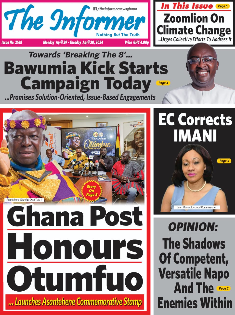 Today's Ghana news headlines - Prime News Ghana