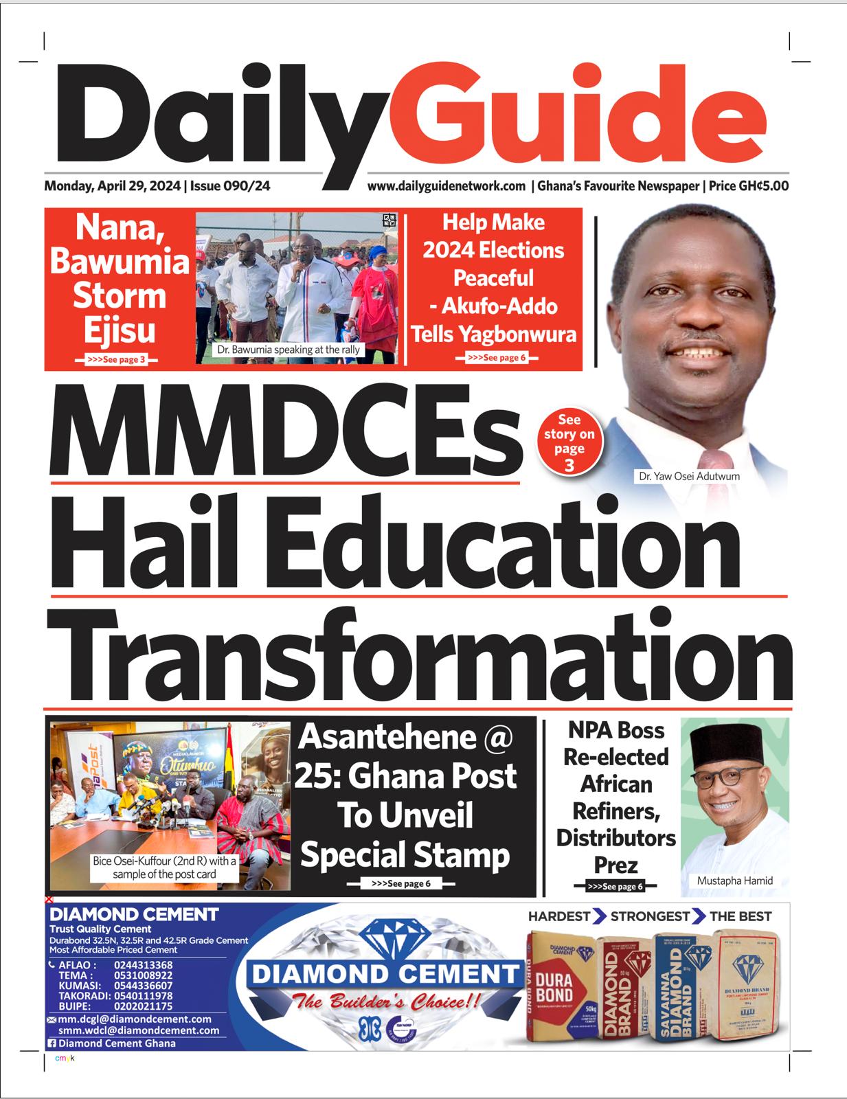 Today's Ghana news headlines - Prime News Ghana