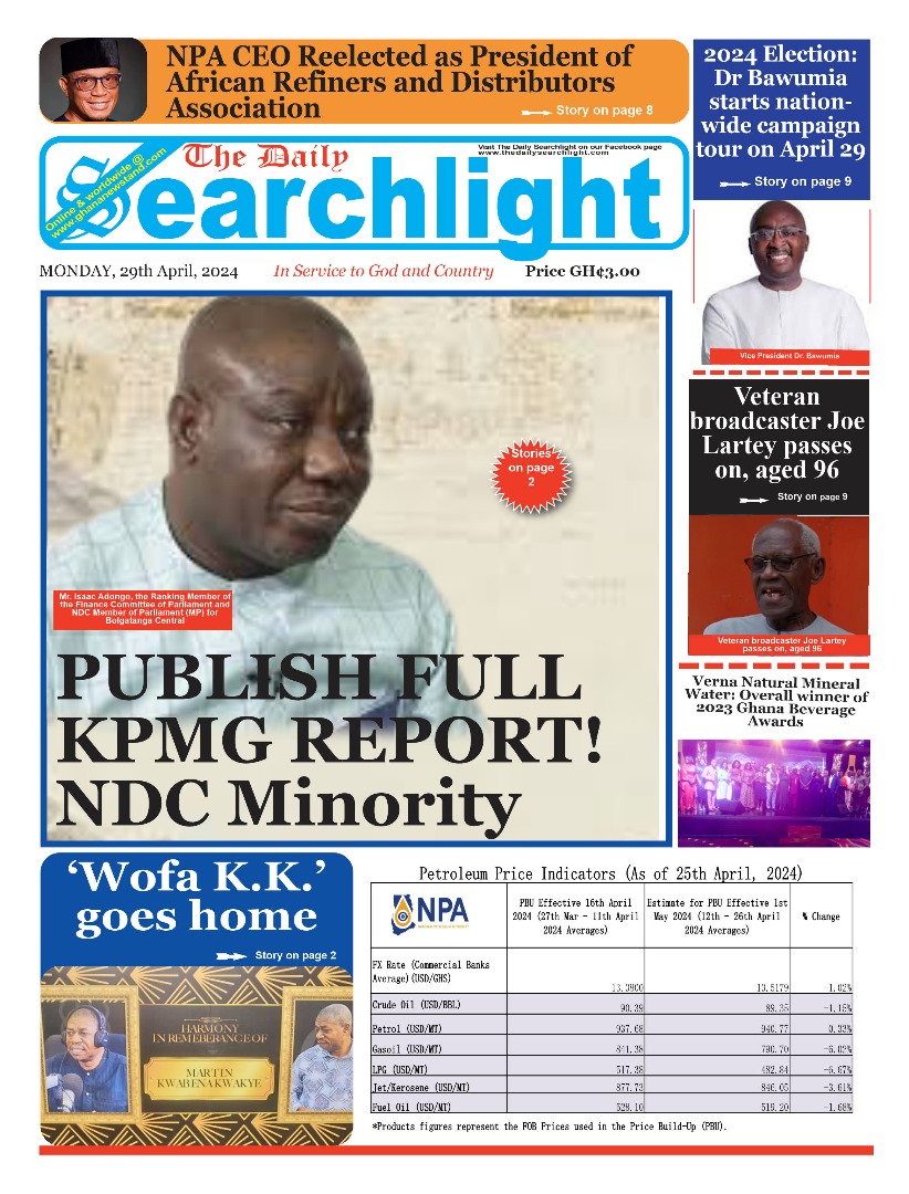 Today's Ghana news headlines - Prime News Ghana