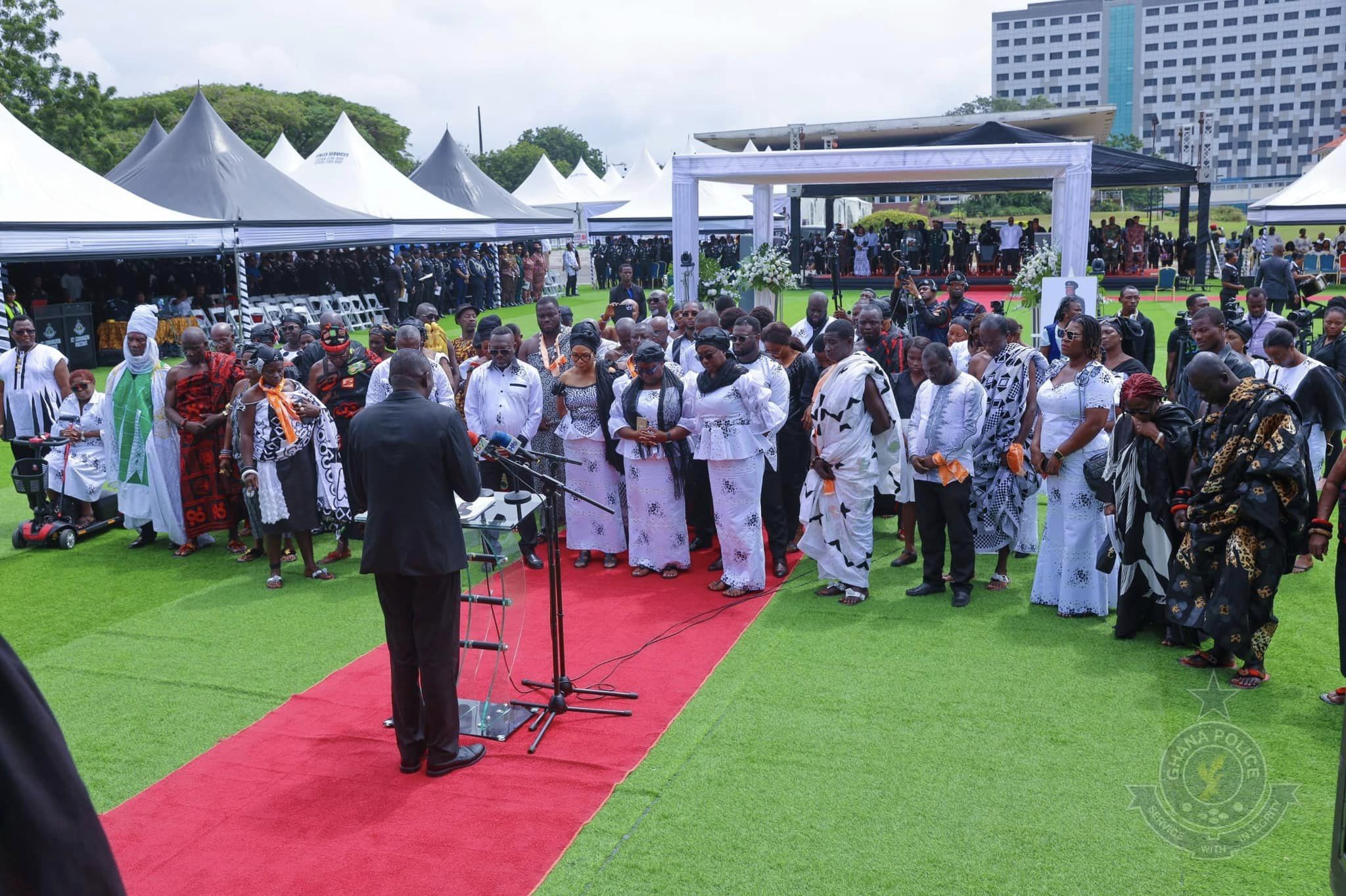 Photos: Former IGP J. Y. A. Kwofie laid to rest - Prime News Ghana