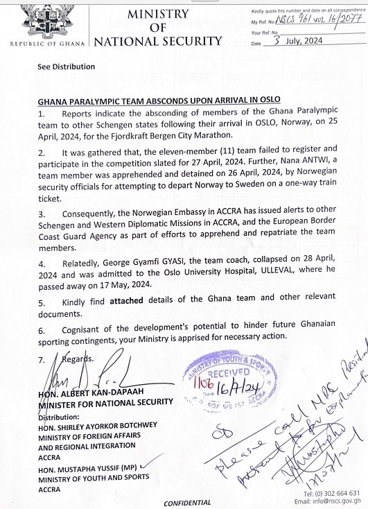 My signature was forged - Samson Deen breaks silence on Para-athletes ...