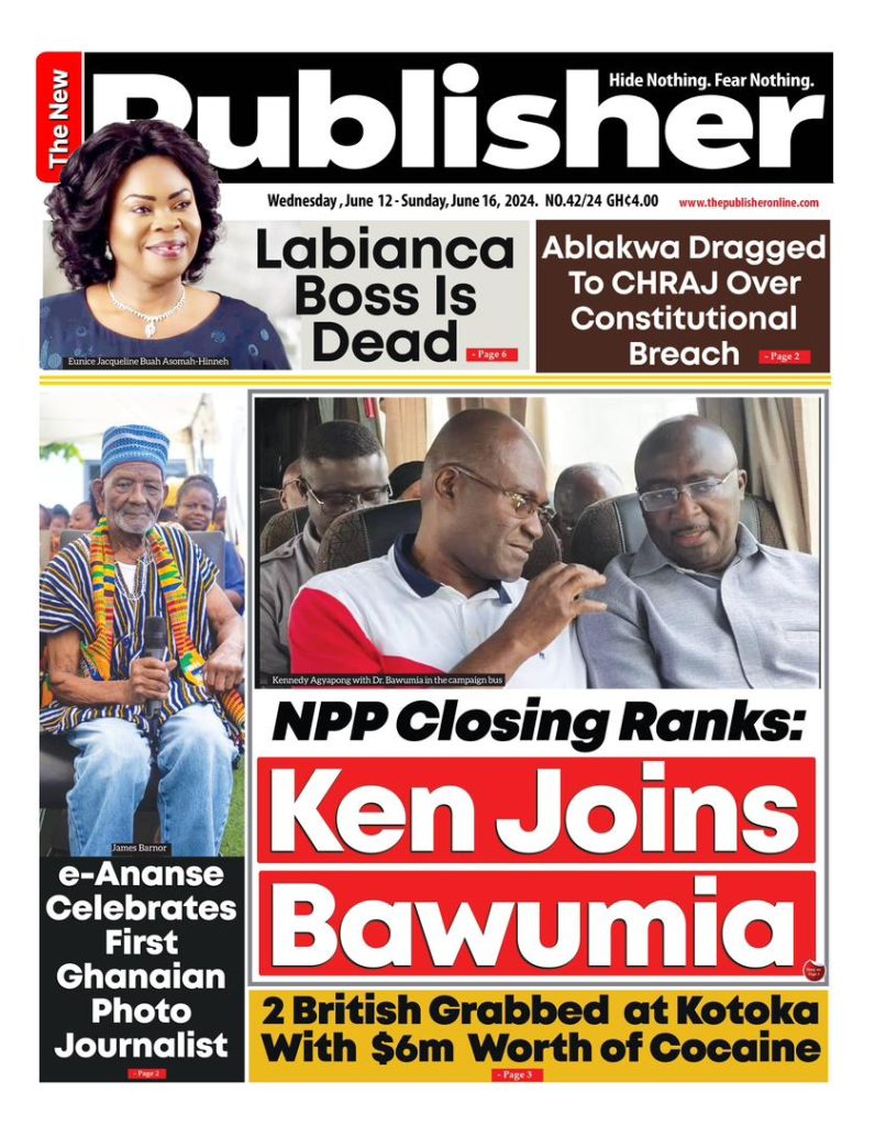 Newspaper headlines: Wednesday, June 12, 2024 - Prime News Ghana