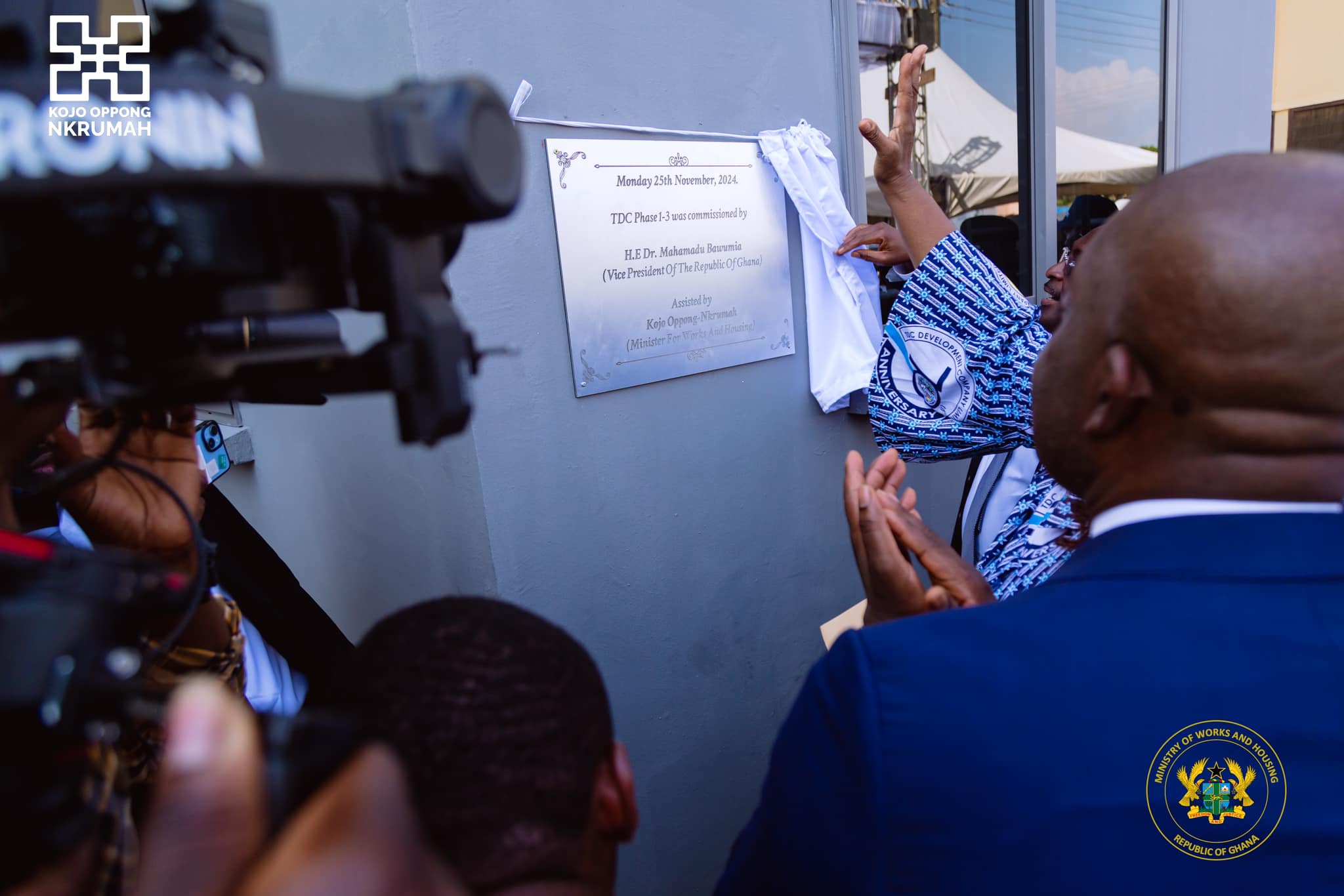 Bawumia commissions 1,072 homes at Kpone, breaks ground for additional ...