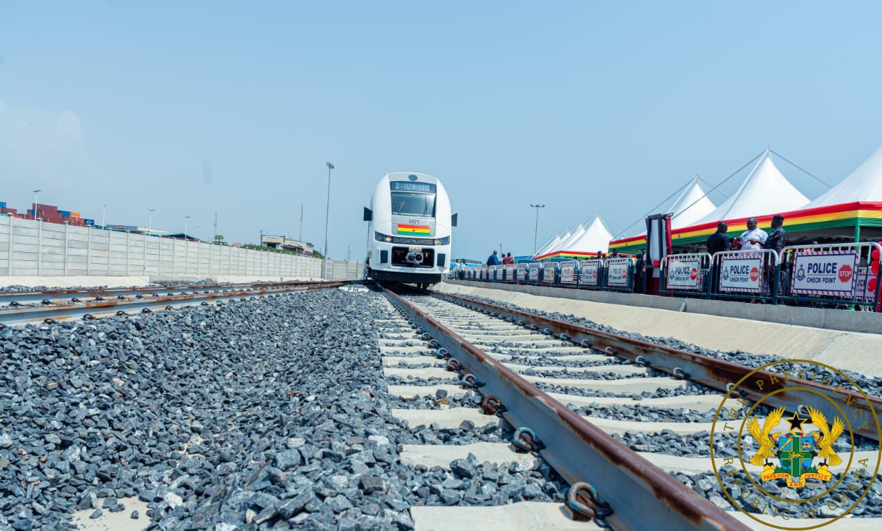 Akufo-Addo commissions the Tema-Mpakadan Standard Gauge Railway line ...